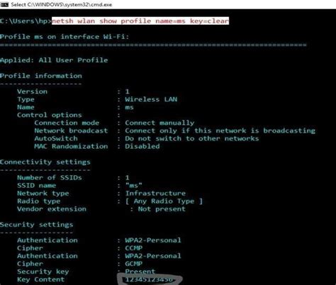 Gaining Wifi Password Using Netsh Command Well You Got What You Want Download Scientific