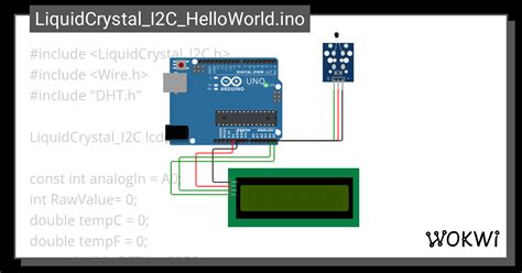 LiquidCrystal I2C ES Ino Copy Wokwi ESP32 STM32 Arduino Simulator