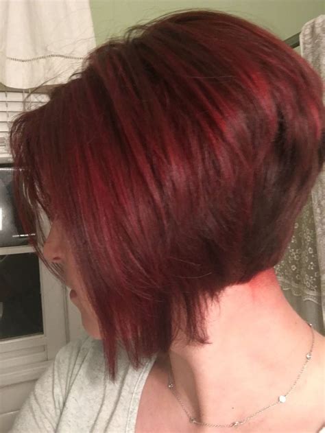 Layered Bob Hairstyles Back View Images About Stacked Angeld Bob My Style On Pinterest