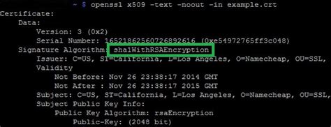 How Do I Check My Hashing Algorithm Ssl Certificates