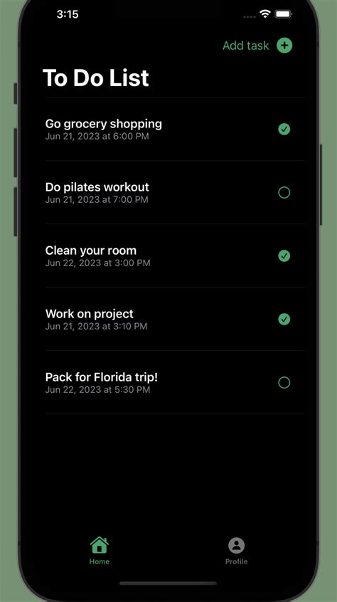 Github Aditih Taskgarden A Simple And Feature Rich To Do List App Developed Using Swift