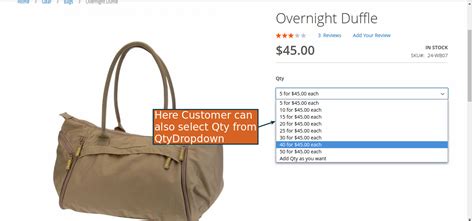Magento 2 Quantity Dropdown Extension Qty Increments Magento 2