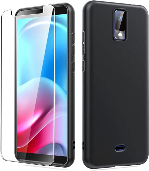 Amazon Com Dioxide Cellular Phone Case For Tcl Xl Soft Tpu Shockproof Protective Cover With