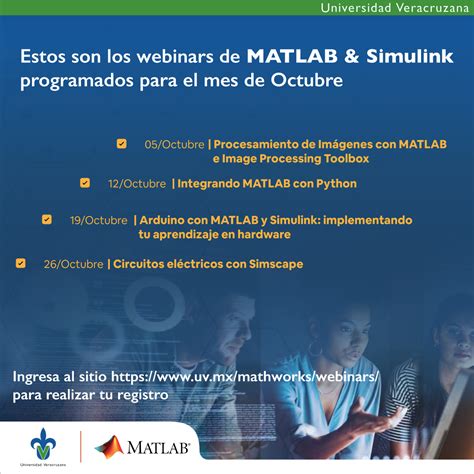 Webinars Del Mes De Octubre Matlab Y Simulink Facultad De Contaduría