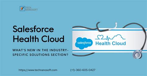 Salesforce Health Cloud Whats New In The Industry Specific Solutions Section