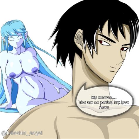 rule 34 aeos agios aios aiosu blue body blue eyes blue hair dragon