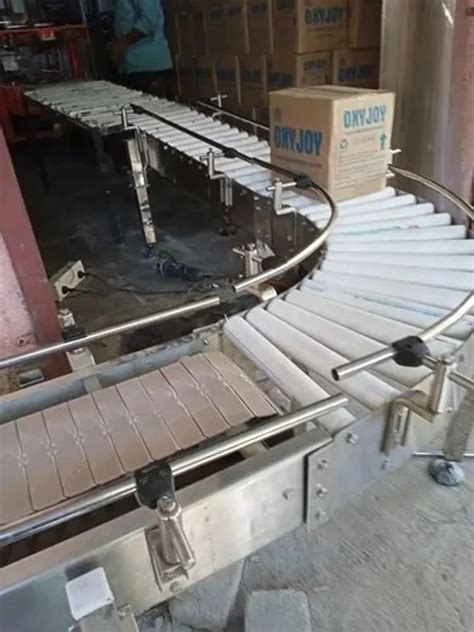 Stainless Steel Gravity Roller Conveyor Roller Diameter 80mm