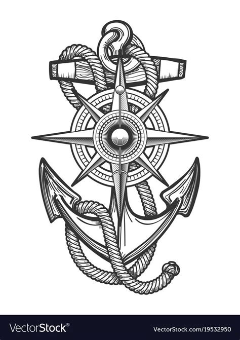Pin By Lady Death Daddys Mama😘 On A A Anchor And Compasses Igy6 Compass Drawing Compass