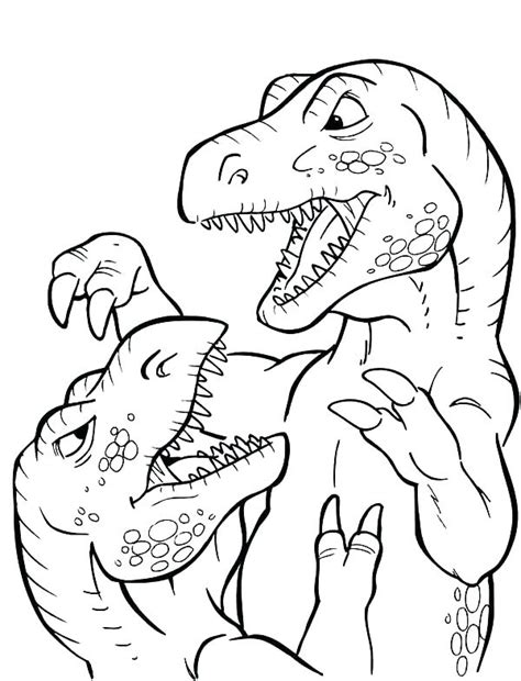Jurassic World Indominus Rex Vst Rex Coloring Coloring Pages