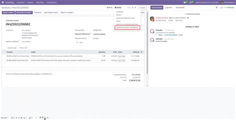 User Guide For Odoo Invoice Xls Reports Webkul Blog