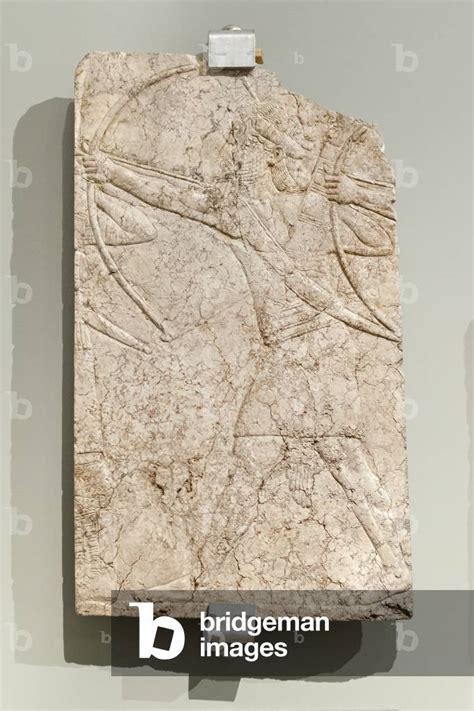 Assyrian Archers Shooting Arrows Neo Assyrian Empire Reign Of