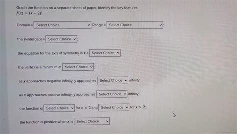 Solved Graph The Function On A Separate Sheet Of Paper Chegg Com