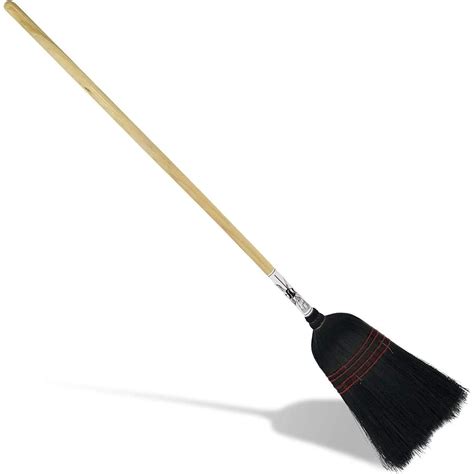 Mmzp Wooden Broom Handmade Amish Corn Broom With Hard Wood Handle