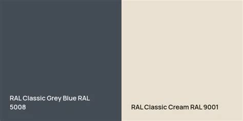 Ral Classic Grey Blue Vs Ral Classic Blue Grey Comparison