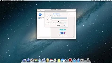 Facebook On Mac OS Montain Lion YouTube