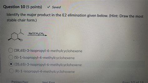 Solved Question 10 5 Points Saved Identify The Major