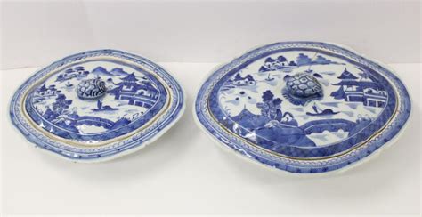 Sold Price Two Willow Pattern Oblong Tureens October 3 0120 10 00 Am Edt