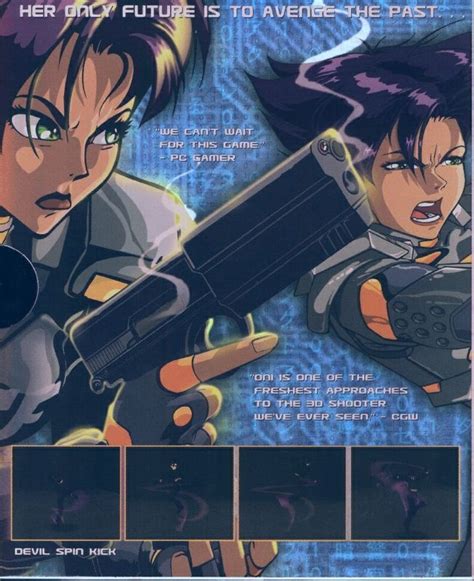 Oni Cover Or Packaging Material Mobygames