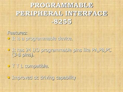 Ppt Programmable Peripheral Interface 8255 Powerpoint Presentation Free Download Id 3762697