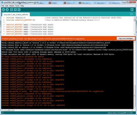 Arduino Nano Error Of Q12 General Discussion Arduino Forum