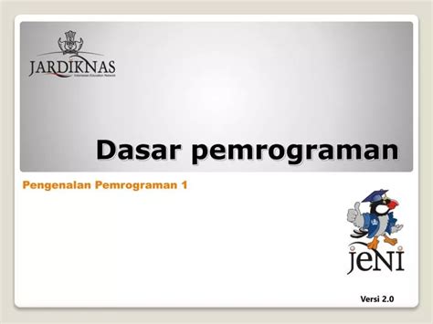 PPT Dasar Pemrograman PowerPoint Presentation Free Download ID