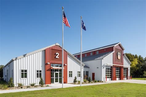 Reidville Fire Station Dp3 Architects Pre Engineered Metal