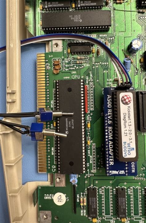 4 Fach Amiga 500 Rev 5 Kickstart Switcher And Eeprom Konfigurierbar Retro Buddys Amiga Und