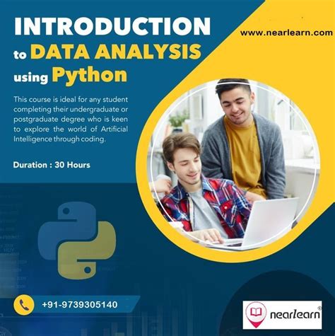 Nearlearn On Linkedin Dataanalysis Pythonprogramming Datascience Bigdata Machinelearning