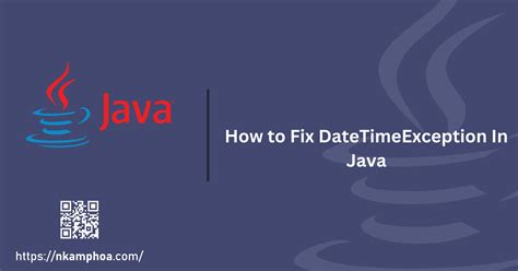 how to fix datetimeexception in java