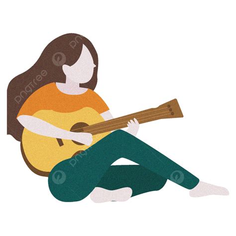 만화 일러스트 가 거 문 고 를 치 는 아름 다운 여자 아 이 소 재 파고 들 지 않 다 아름다운 삽화 원소 Png 요소 Png 일러스트 및 Psd 이미지 무료