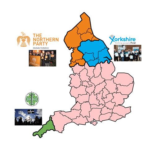 Devolution Movements In England 1000x1000 Oc Mapporn