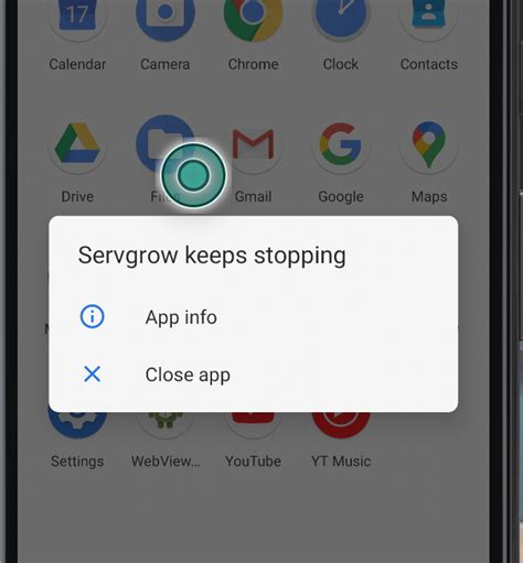 after install package application on android keeps stopping · issue
