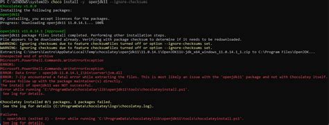 Java Im Trying To Install Openjdk11 In Win 11 Stack Overflow