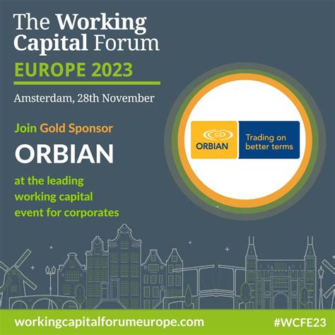 Orbian On Linkedin We Are Looking Forward To The The Working Capital Forum Next Week In…