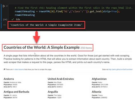 Web Scraping Using Beautifulsoup In Python