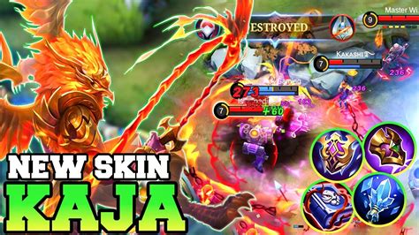 Kaja Inferno Taskmaster New Skin Gameplay Mlbb Kaja Best Build 2023