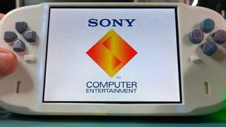 Here S A Portable PS1 Built From The Remnants Of An Actual Console And It Only Took Folding The