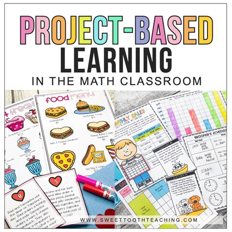 Project Based Learning In The Math Classroom Sweet Tooth Teaching