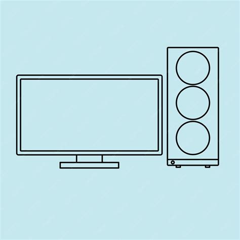 Premium Vector Pc Layout