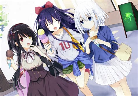 Date A Live Shido And Tohka Wallpaper