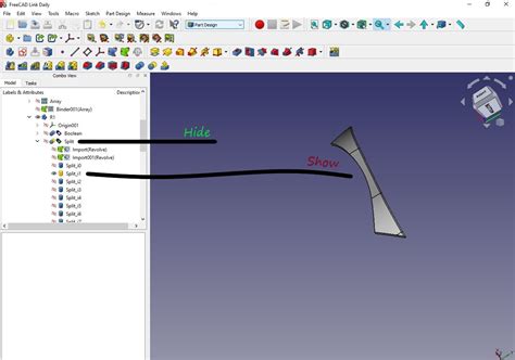 Visibility Issue Issue Realthunder FreeCAD Assembly GitHub