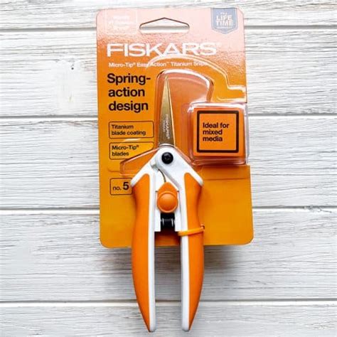 Fiskars Spring Action Scissors {creative Chick}