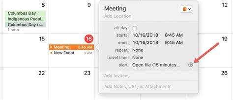 Have Your Mac Calendar Automatically Open A File Before A Meeting
