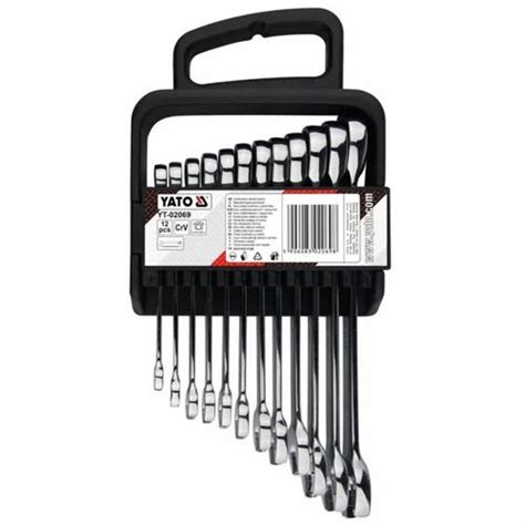 Stainless Steel 12pcs Combination Rachet Spanner Set At Best Price In