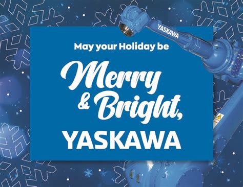 Yaskawa Motoman On Linkedin Yaskawa Automation Robotics Happyholidays