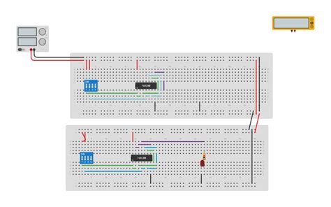 Circuit Design Practical Test 1 Tinkercad