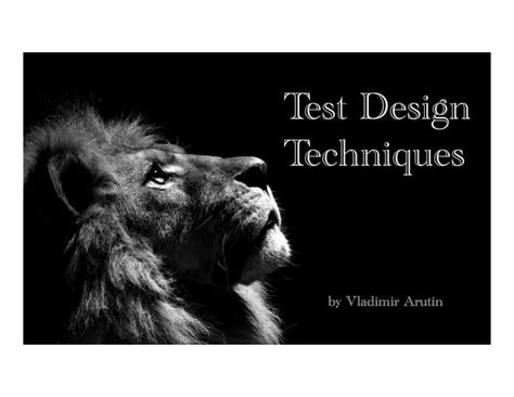 Test Design Techniques Pdf
