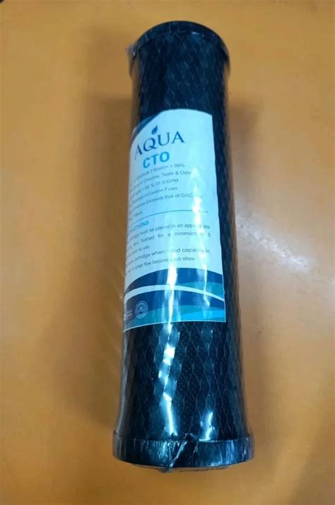 Aqua Cto Sediment Water Filter Cartridge At ₹ 400piece Kalmana Aqua Cto Sediment Water Filter Cartridge At ₹ 400piece Kalmana