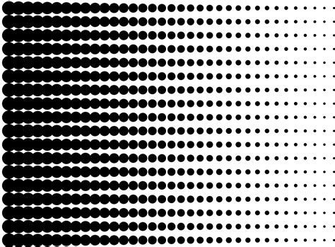 Gradient Halftone Dots Background Pop Art Template Texture Vector Illustration 6640773 Vector