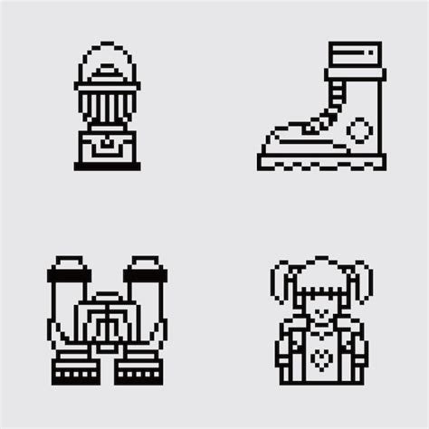 Premium Vector Pixel Art Vintage Aesthetics Retro Sprite Design